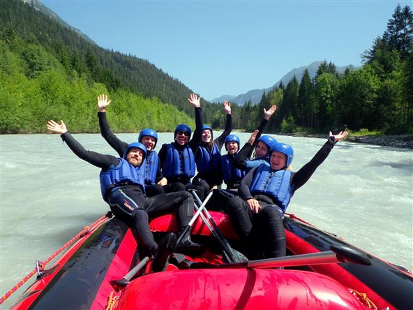 Rafting - Halbtagestour auf dem Lech