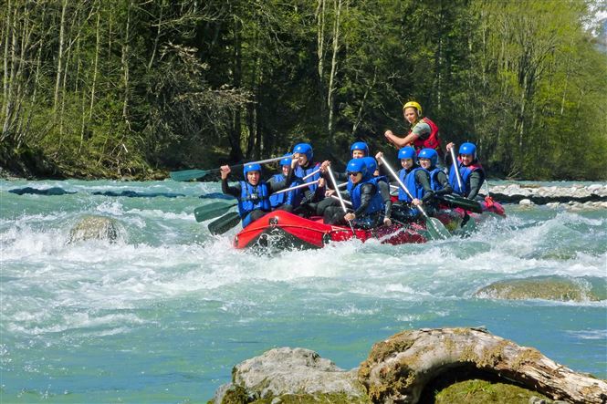 Rafting - Halbtagestour auf dem Lech