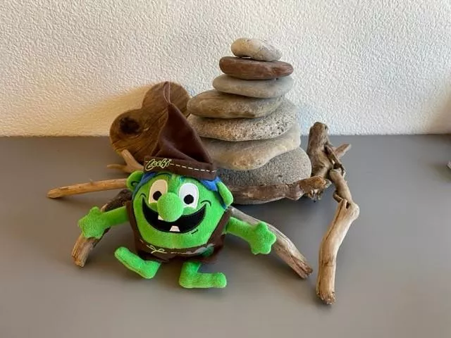 Plüschfigur "Lechi" der Wichtel