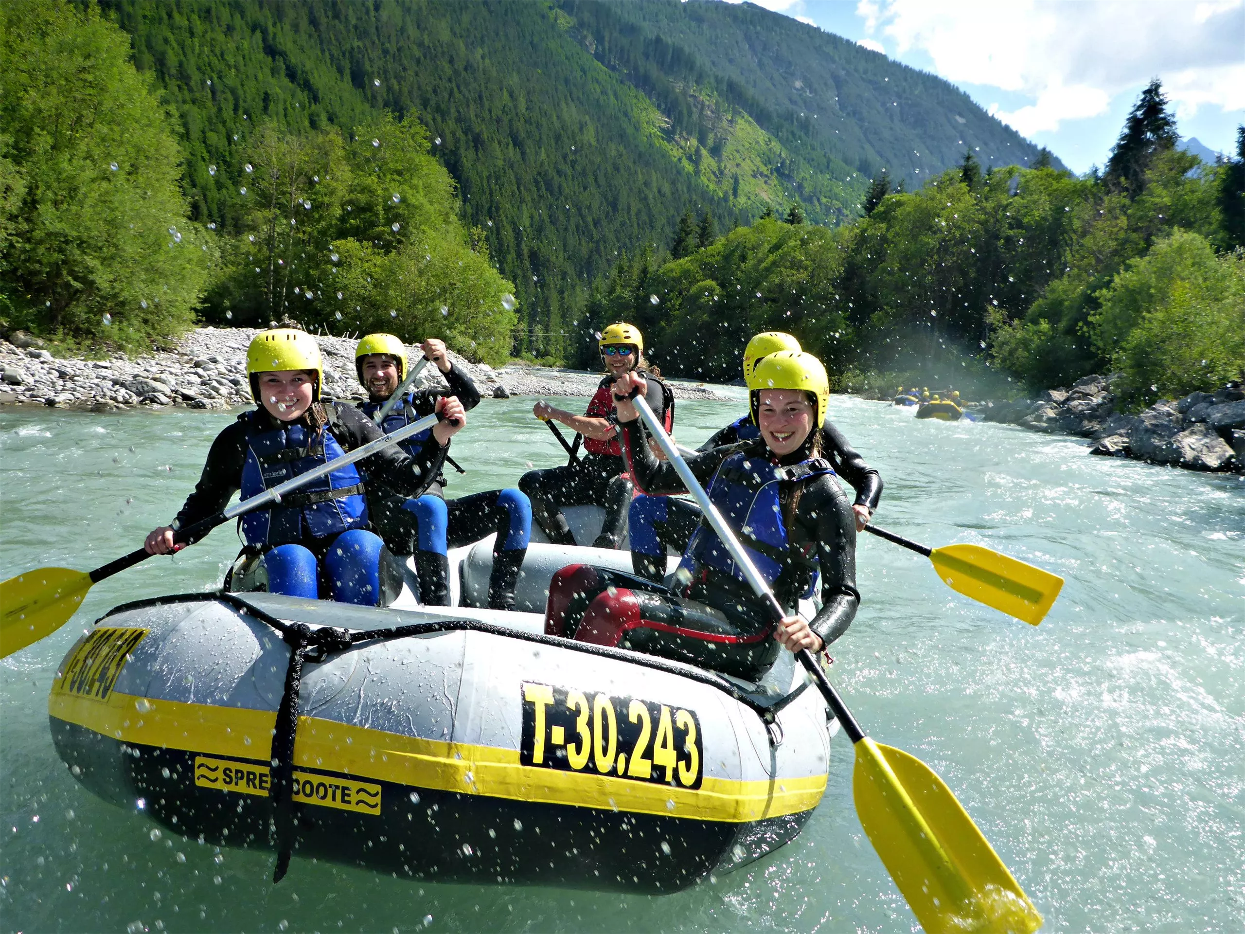 Rafting-Erlebnis Lech