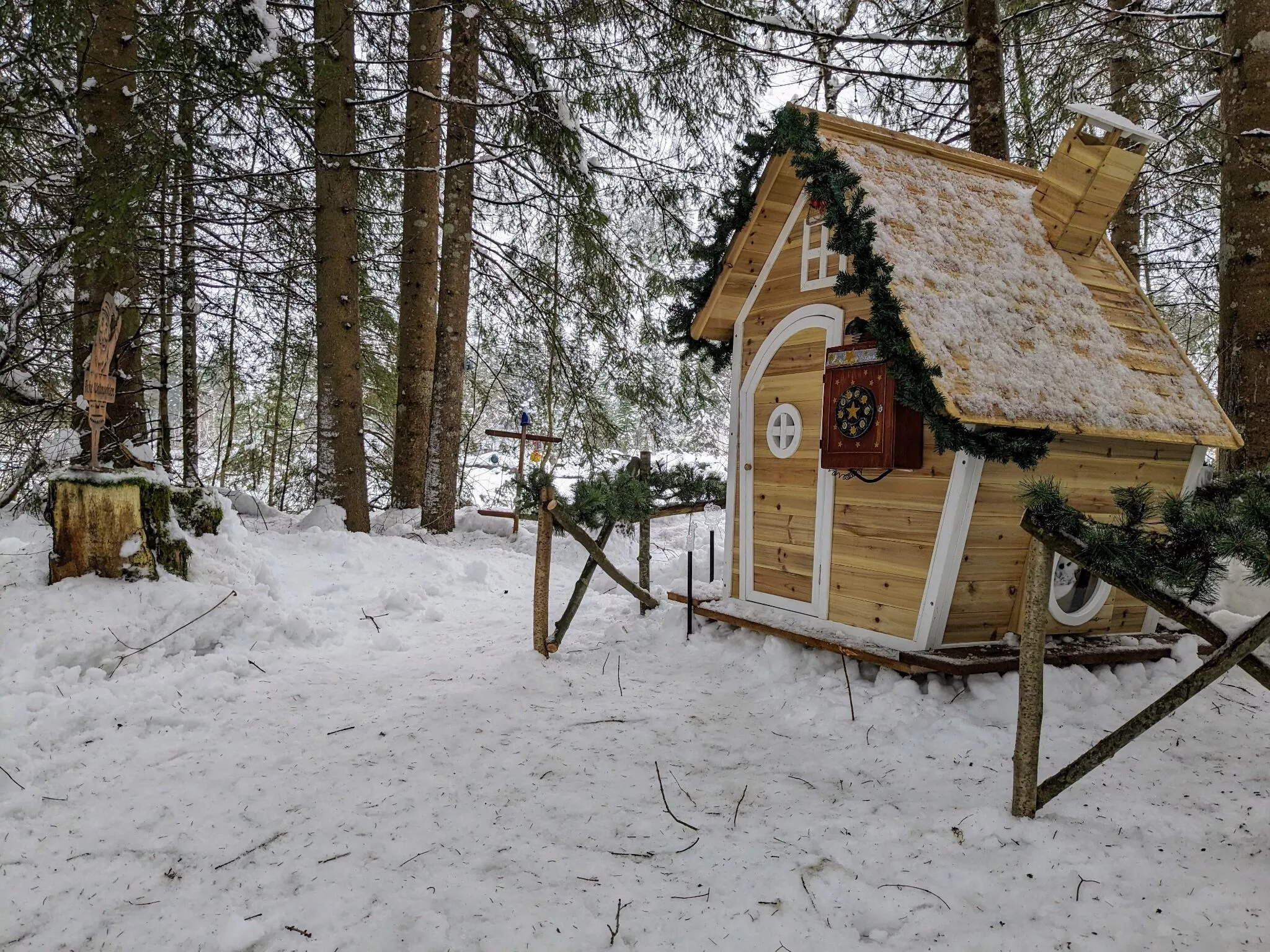 Elmer Christmas Magic Forest