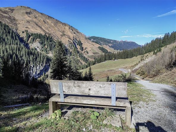 Lechweg - Gemütliche Variante - Etappe 2 - Lech am Arlberg bis Warth